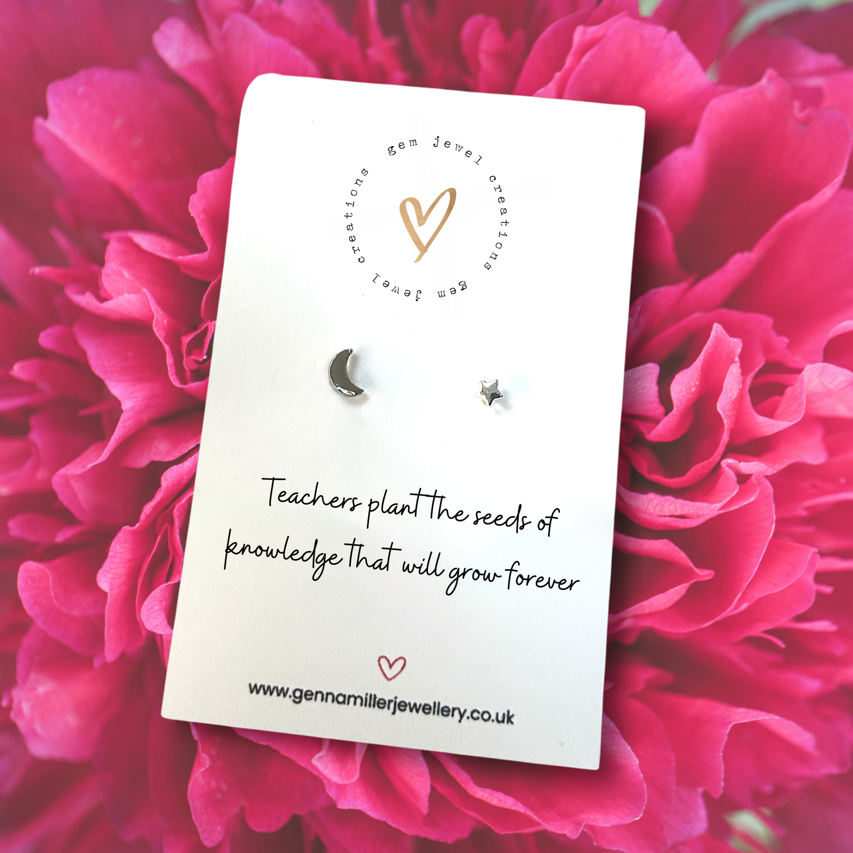 Thank You Teacher Appreciation Gift – Genna Miller Jewellery
